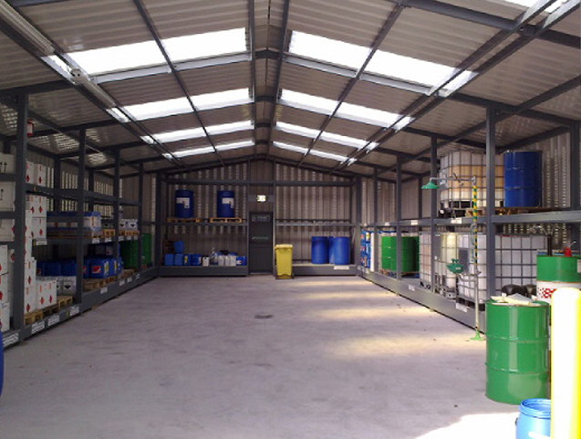 Large, Custom Chemical Warehouse - Safety Storage UK
